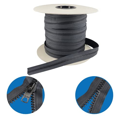 EZ-Xtend #10 Lenzip Chain Vislon Zipper by The Yard with Locking ...