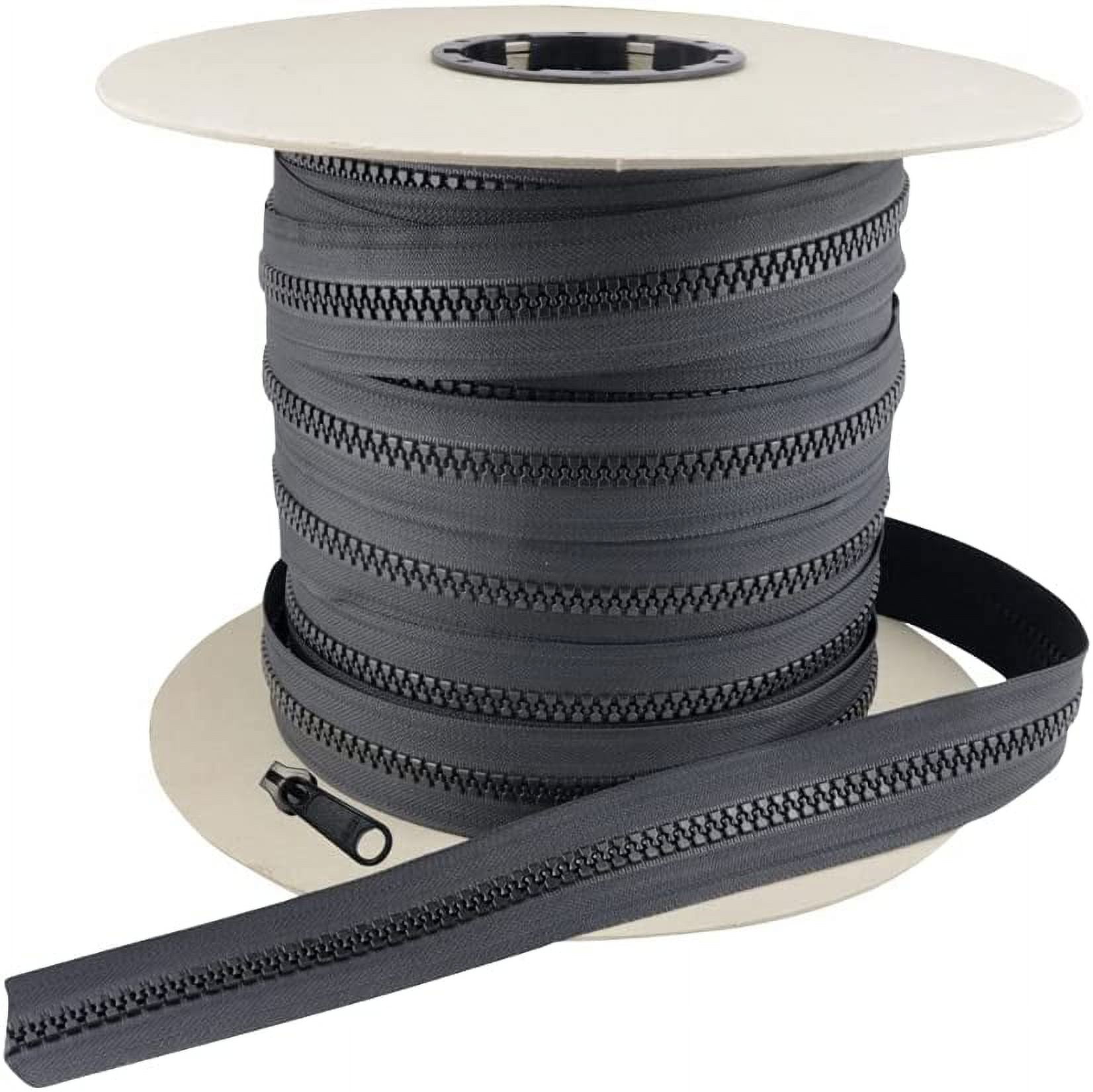 EZ-Xtend #10 Lenzip Chain Vislon Zipper by the Yard - Non-Locking ...