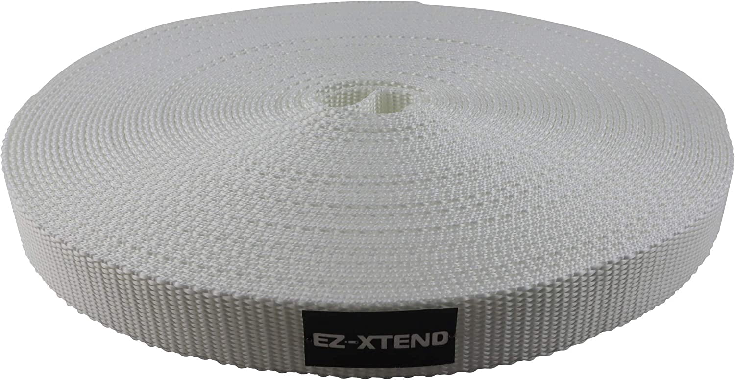 EZ-Xtend Polyester Webbing 1 inch Strap – Heavy Duty Polyester ...