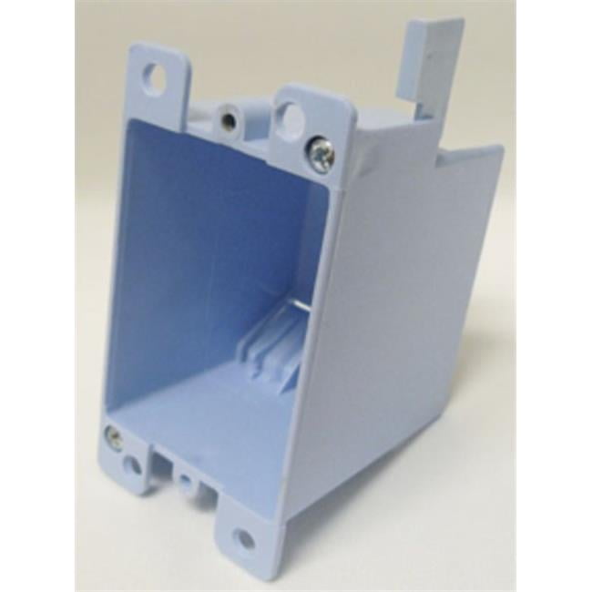 EZ14SOR 14 cu. in. PVC Old Work Box Single Gang Add-A Depth Ring ...