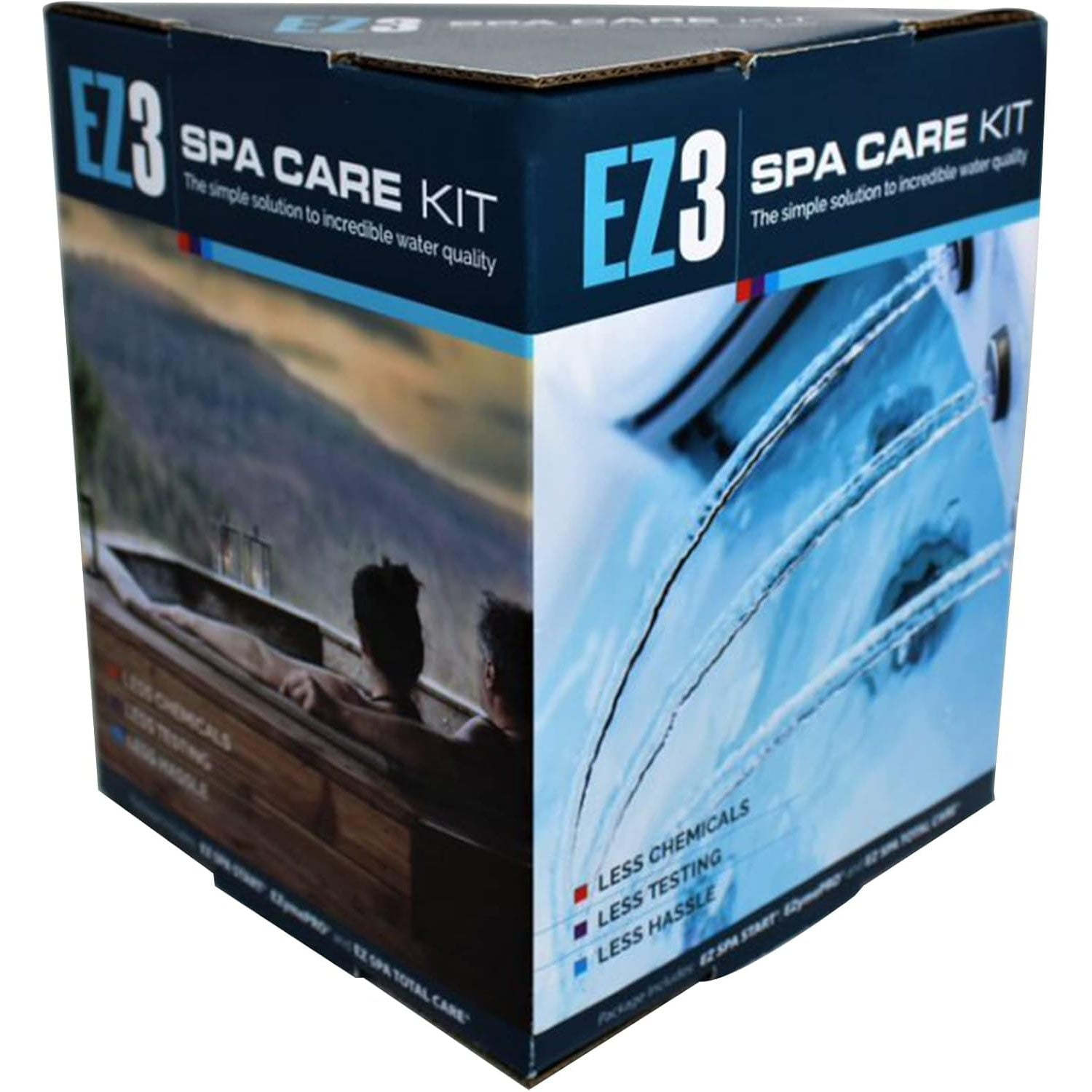EZ3 Spa Care Kit for 3 in 1 Swimming Pool & Spa Chemical Maintenance ...