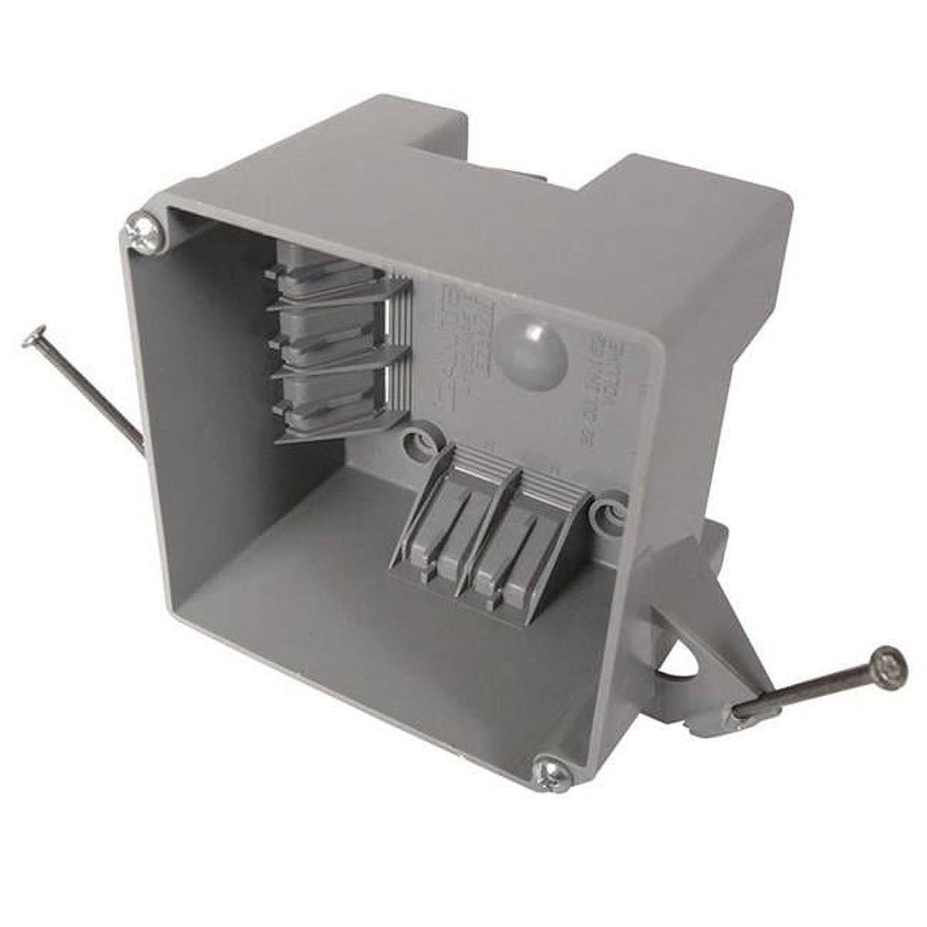 EZ32XNR 4 in. PVC Square Deep Box with Nails - Walmart.com