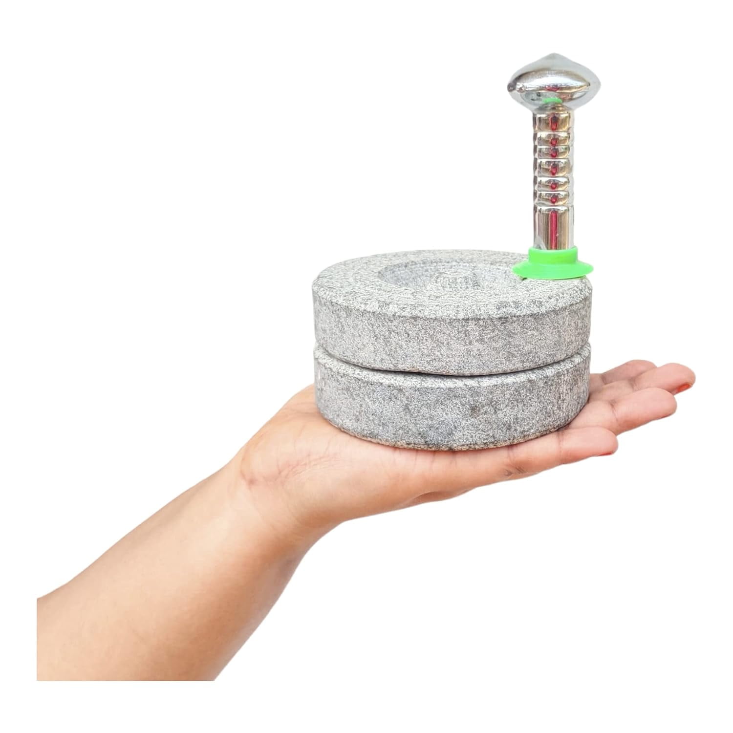 EZAHK Miniature Stone Chakki for Kids ToyGiftVastuHome DecorOnly for ...