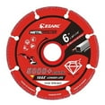 EZARC Diamond Cutting Wheel 6'' x 7/8 Inch for Metal, Cut Off Wheel with 5000+ Cuts on Rebar ...
