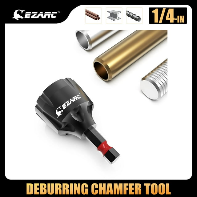 EZARC Tungsten Carbide Deburring Chamfer Tool, External Rotary ...