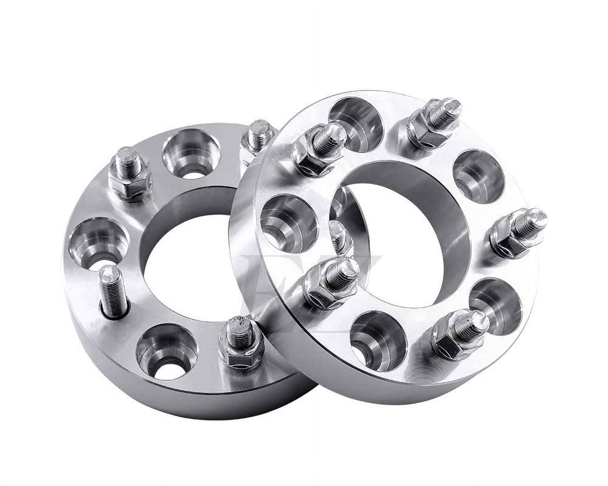 EZAccessory 2 Billet Wheel Adapters 5 Lug 150 to 5x5.5 (5x150 to 5x139 ...