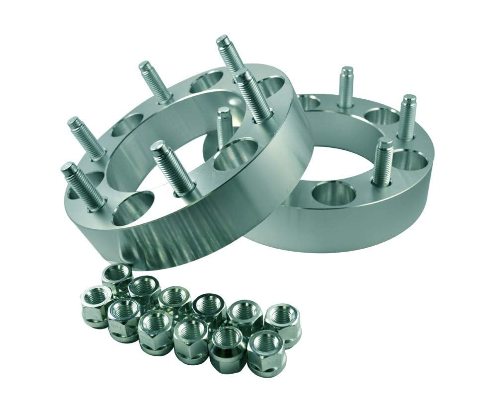 EZAccessory 2 Billet Wheel Adapters 6x5.5 to 6x5.5 (6x139.7 to 6x139.7 ...