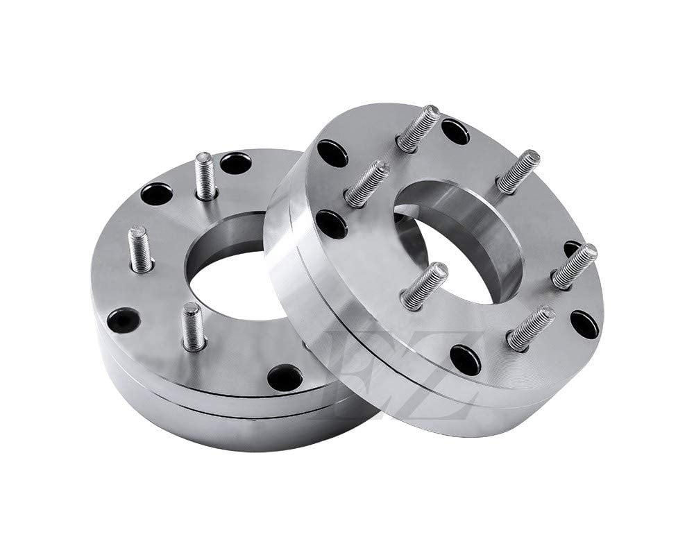 EZAccessory 2 Wheel Adapters 5x100 to 6x5.5 (6x139.7) Fits Toyota Chevy ...