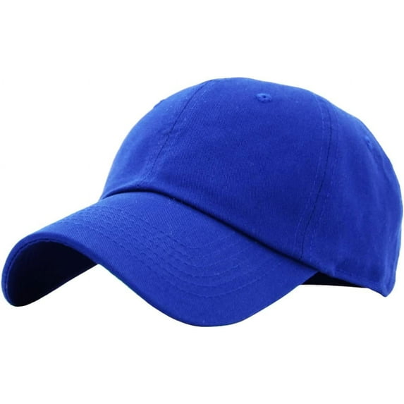 EZBuy Classic Unisex Cotton Adjustable Low Crown Baseball Cap – Plain ...