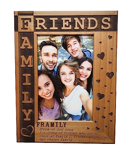 [EZETCHINGS] Framily Picture Frame - Friends are Family - Gift for ...