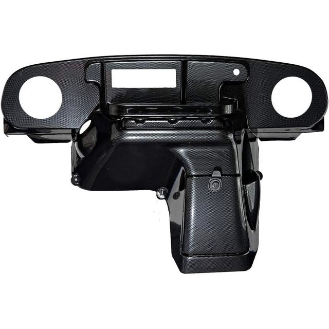 EZGO TXT Golf Cart Carbon Fiber Dash Assembly Cutouts for Radio and ...
