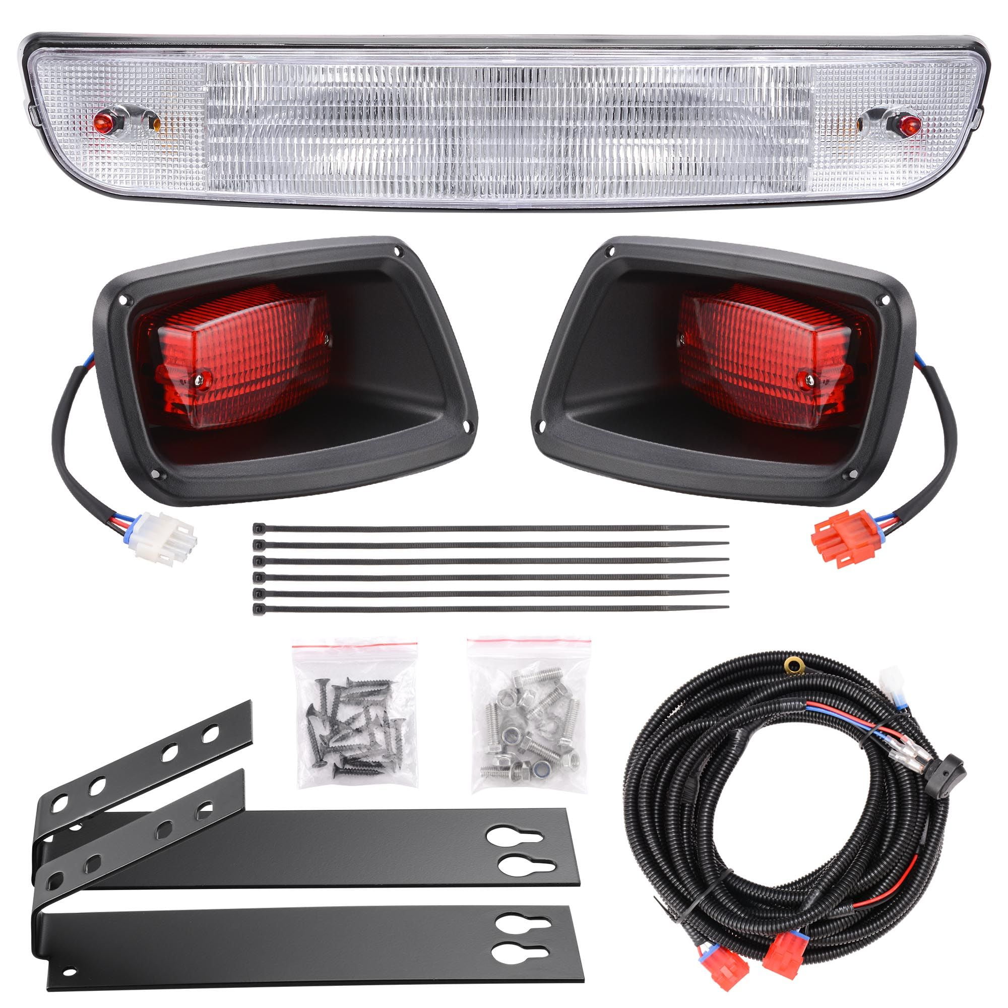 EZGO TXT Golf Cart LED Halogen Light Kit LA01 - Walmart.com