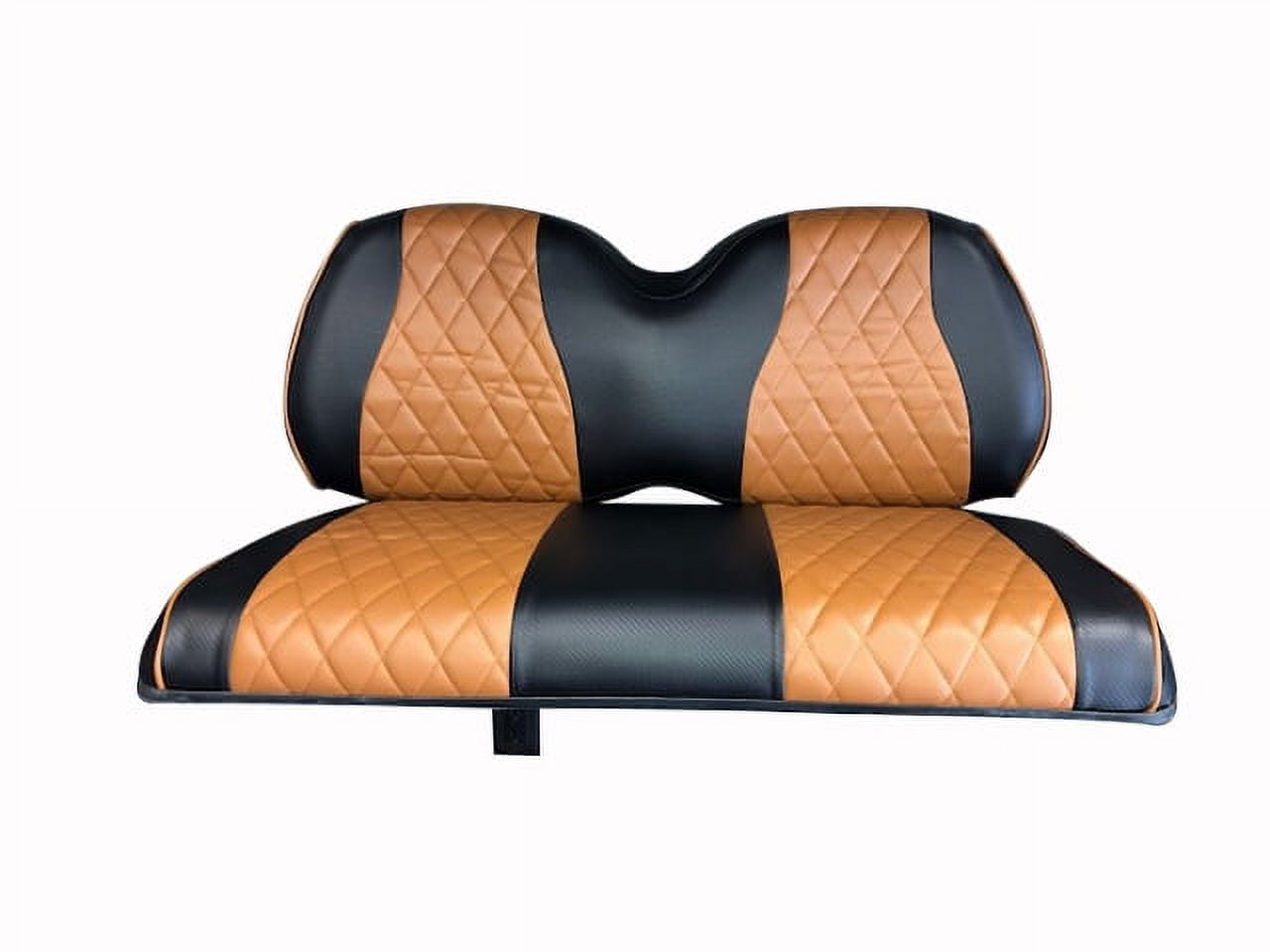 EZGO TXT/RXV & Club Car DS Front & Rear Seat Covers | Diamond Stitching ...