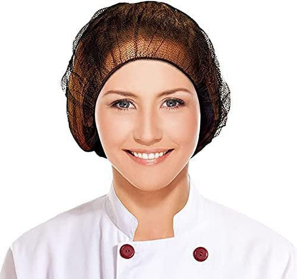 EZGOODZ Dark Brown Nylon Hair Nets 24". Pack of 1000 Disposable Hairnet ...
