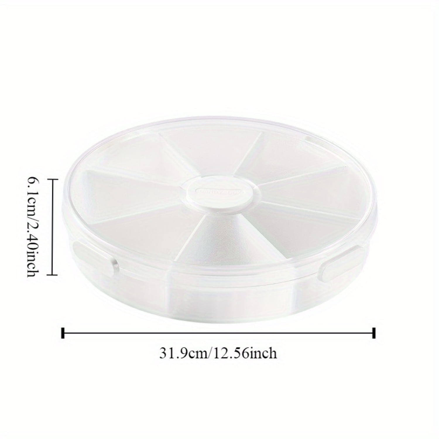 EZHOUGZWL Adjustable Large Capacity Multi-Purpose Plastic Snack Box ...