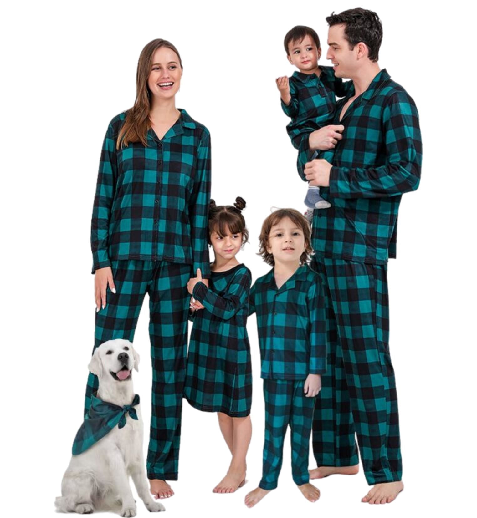 EZI Christmas Family Matching Pajama Sets - Walmart.com