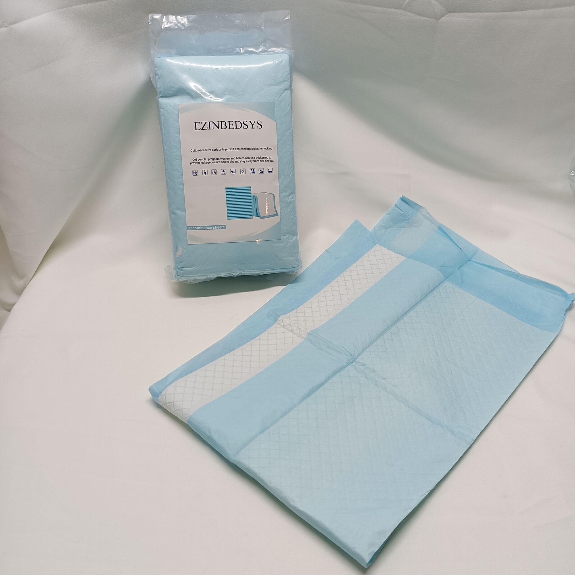 EZINBEDSYS-Incontinence sheets - soft and comfortablewater-locking ...