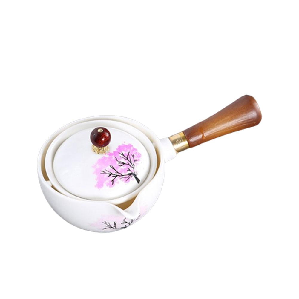 EZLIFE Chinese Gongfu Tea Set Portable Teapot Set W/ 360 Rotation Maker ...