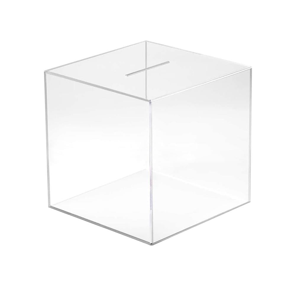 EZLIFE Clear Acrylic Money Bank Piggy Bank for Adult,Must Break to Open ...