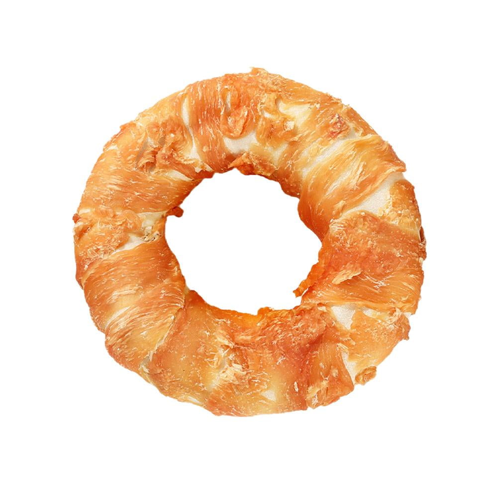 EZLIFE Dog Snack Donut Pet Chew Stick Large Size Chewable P4J3 ...