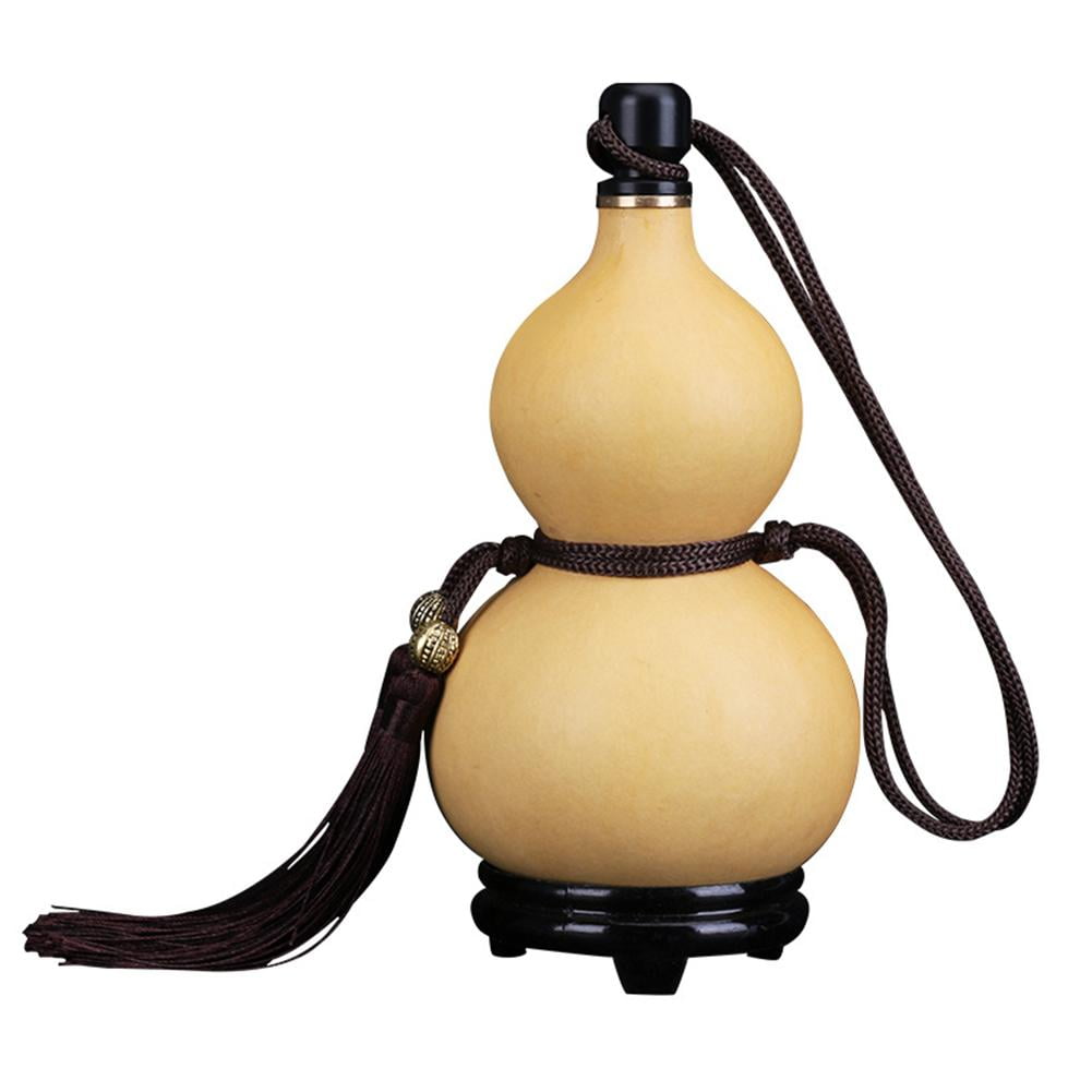 EZLIFE Gourd Water Bottle Natural Gourd Open Wine Gourd Carving Gourd ...