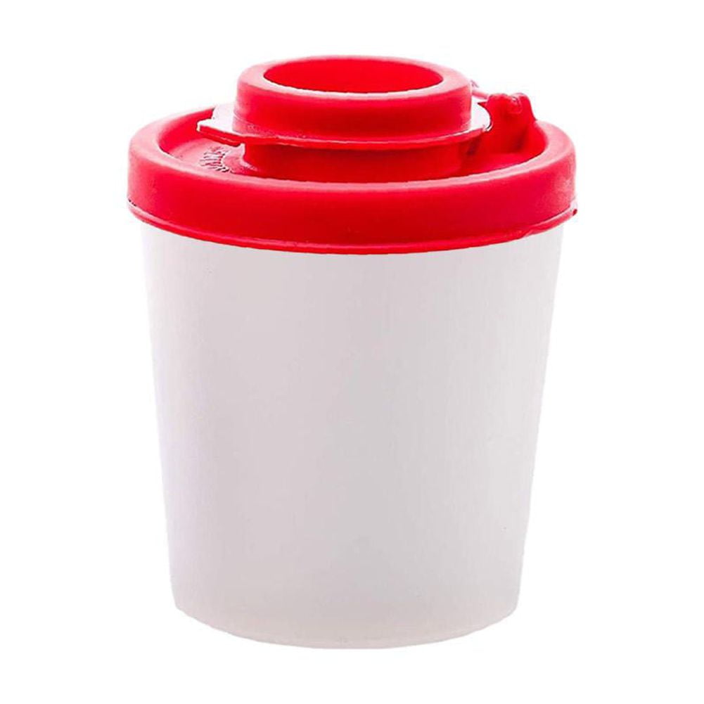 EZLIFE Salt And Pepper Shakers Clear Pots Dispensers Cruet Plastic Lid ...