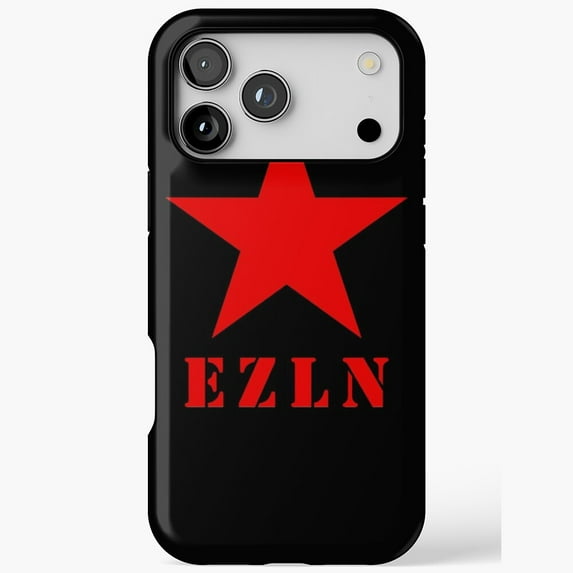 EZLN Protest Revolutionary Symbol Graphic Art iPhone Case 17 16 15 14 ...