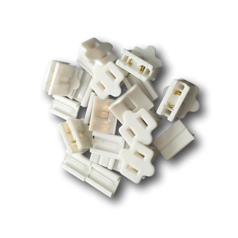 EZLS 10 Pack White Inline Female SPT-1 Zip Plug, Vampire Plug, Gilbert ...