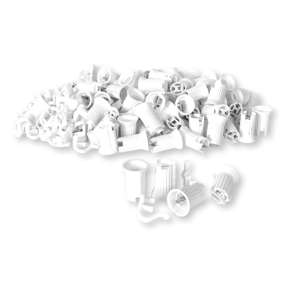 EZLS C7 White SPT-1 Replacement Sockets 25 Count - Walmart.com