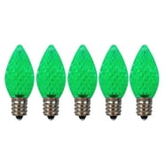 Vickerman G50 Faceted LED Teal Replacement Bulb E17 .45W - Walmart.com