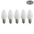 EZLS Pure White Opaque C7 SMD LED Replacement Bulb, 5 Pack - Walmart.com