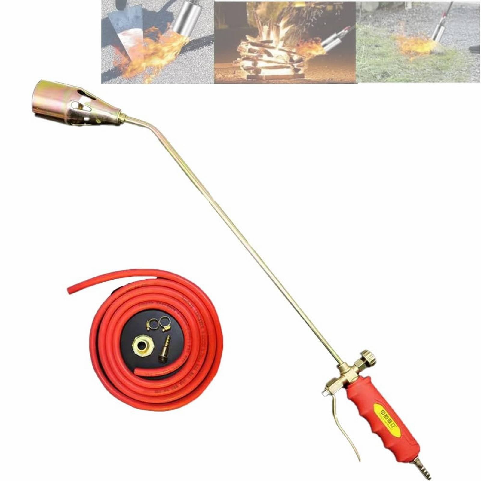 EZPXFCI New Propane Torch Weed Burner Kit for Tank with Igniter ...