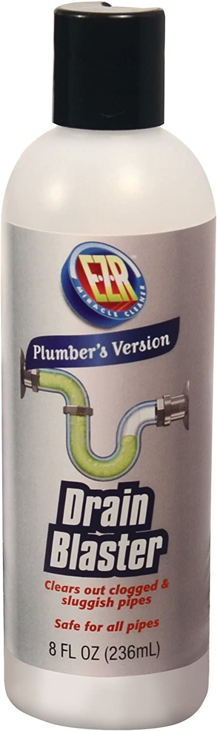 EZR Drain Blaster Plumbers Version Drain Cleaner, 8 oz - Walmart.com