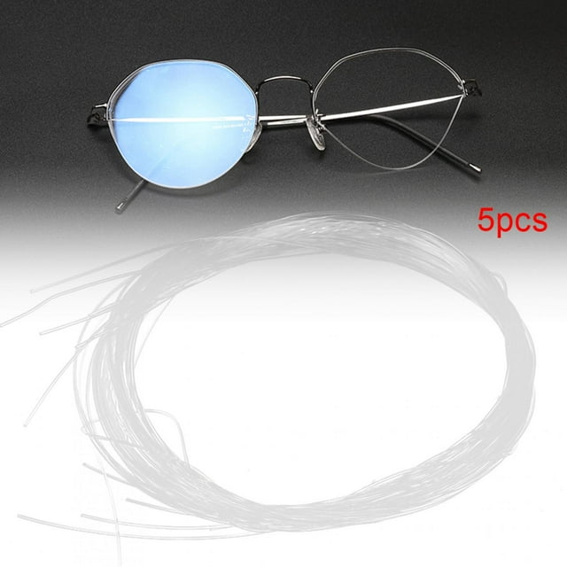 EZSPTO 5Pcs Half Frame Eyeglasses Lens Insertion Interliner Eyewear ...