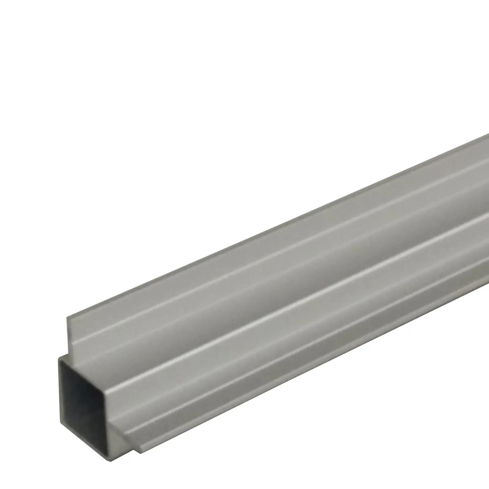 EZTube 100-182 2-Way L-Fin Aluminum Extrusion, 1/4″ & 1/2″ Flush Panel ...