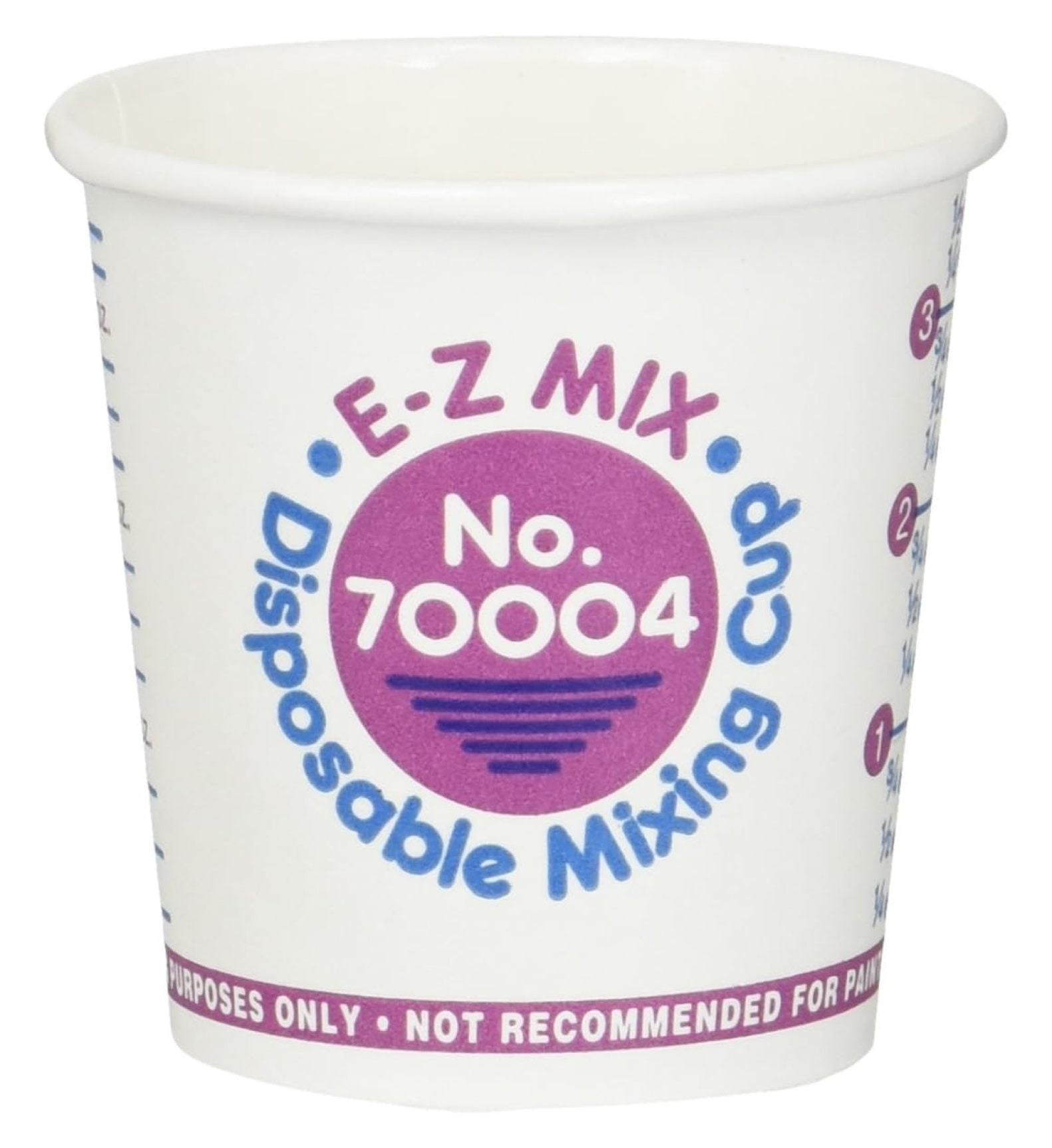 EZX70004 Disposable Paper Mixing Cup (s - 1/4 Pint Cups 400), White ...