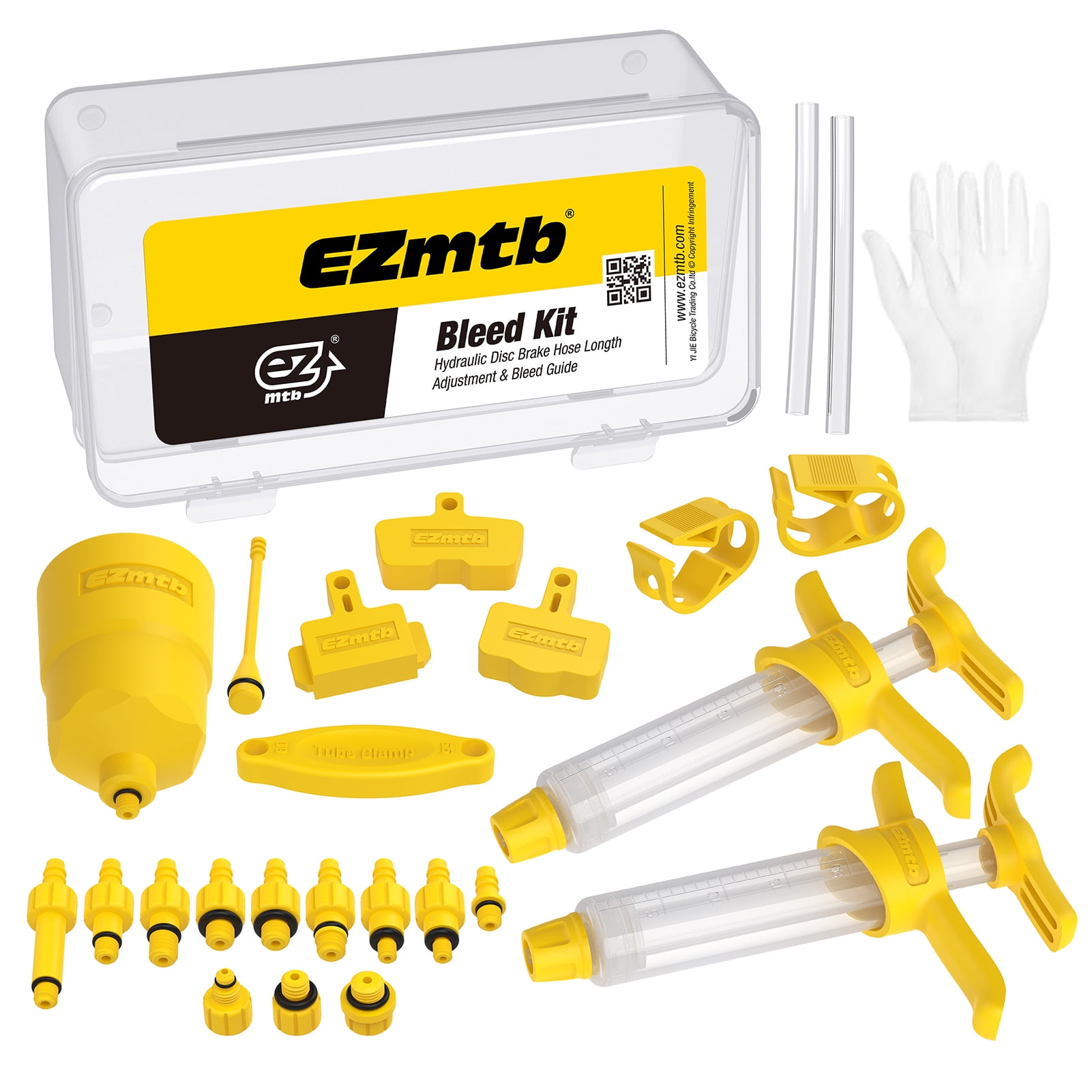 EZmtb Disc Brake Bleeding Tool Hydraulic Oil Kit - Walmart.com