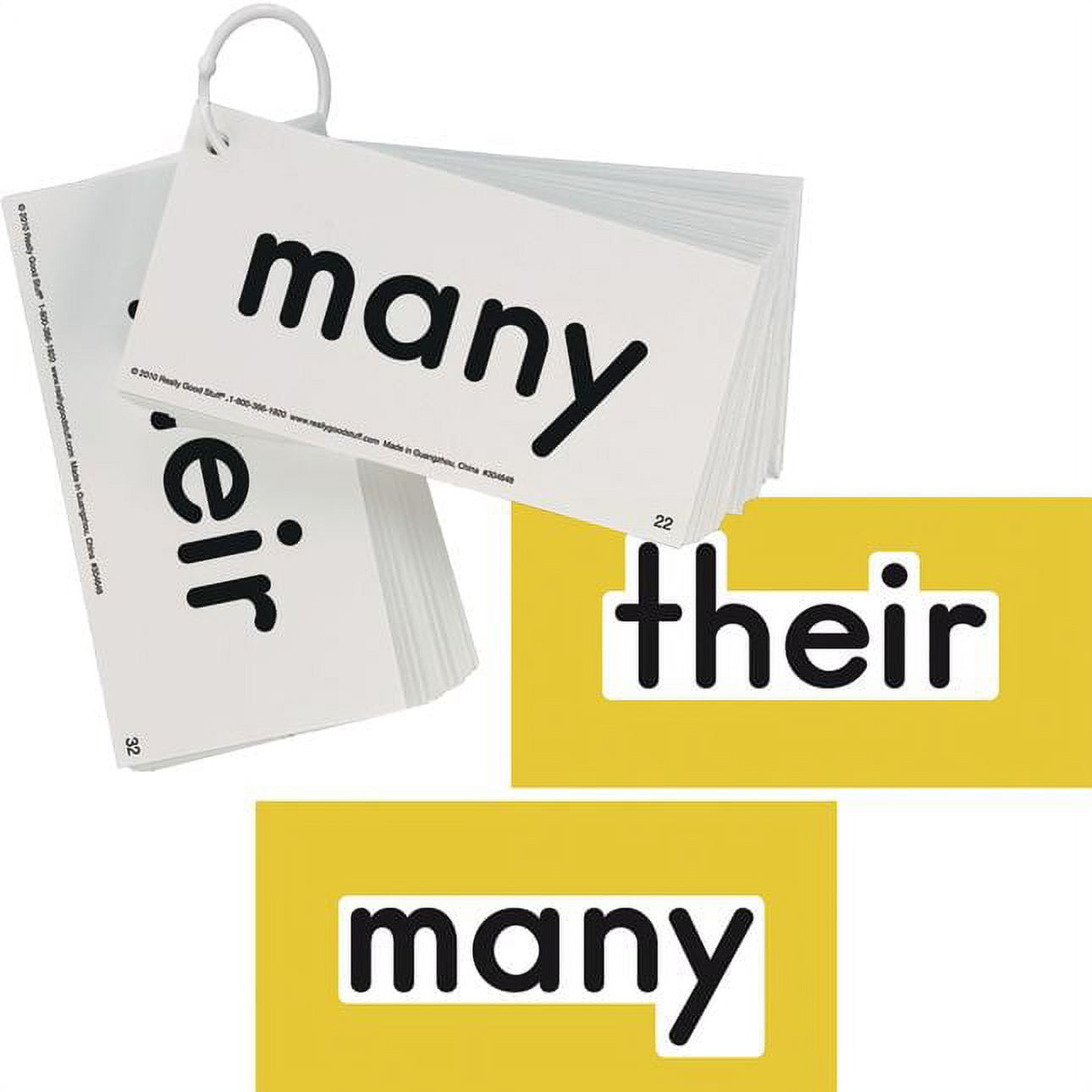 EZread Dolch Second Grade Sight Word Flash Cards - 46 cards - Walmart.com