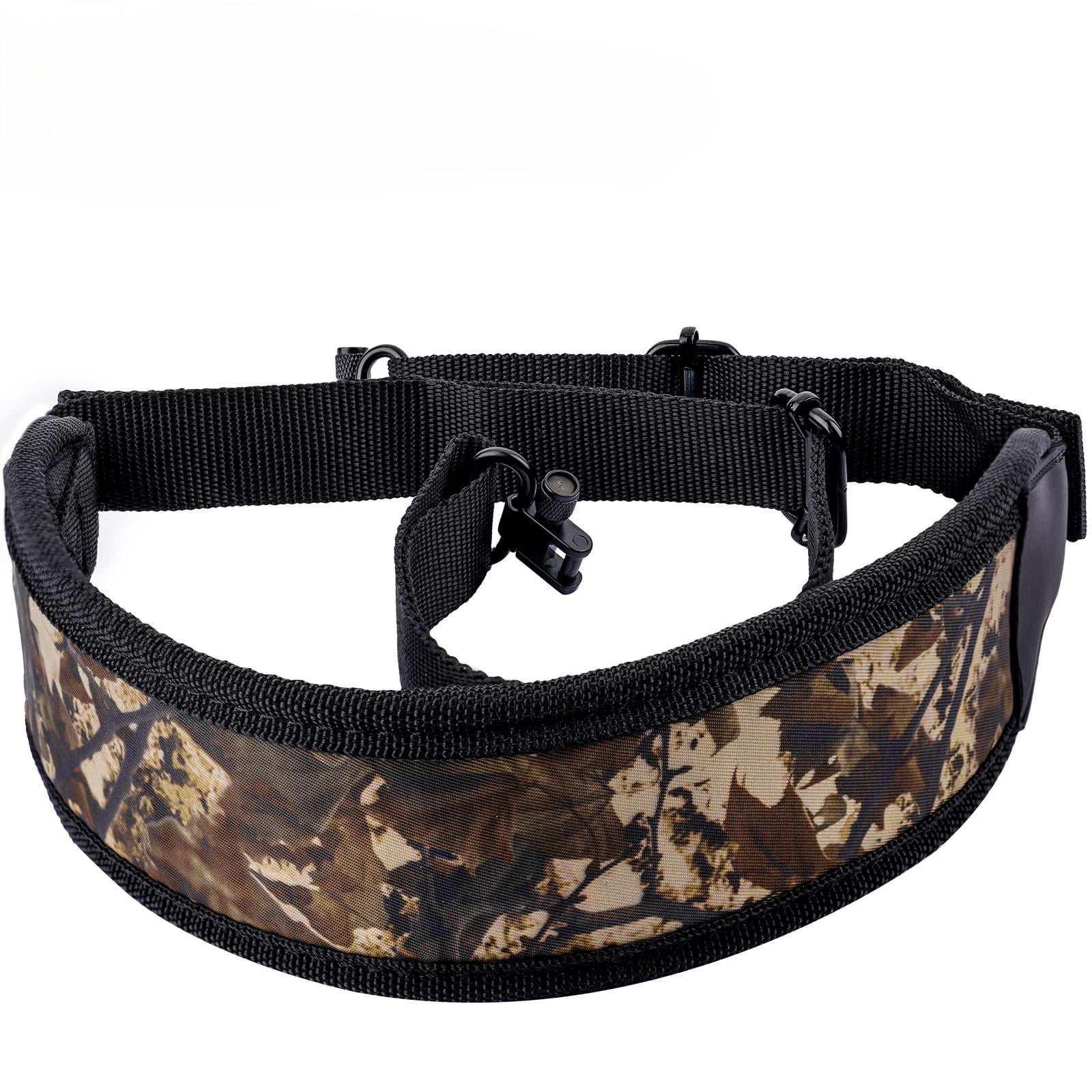 EZshoot Adjustable Hunting Rifle Sling with Swivels, Neoprene Padded ...