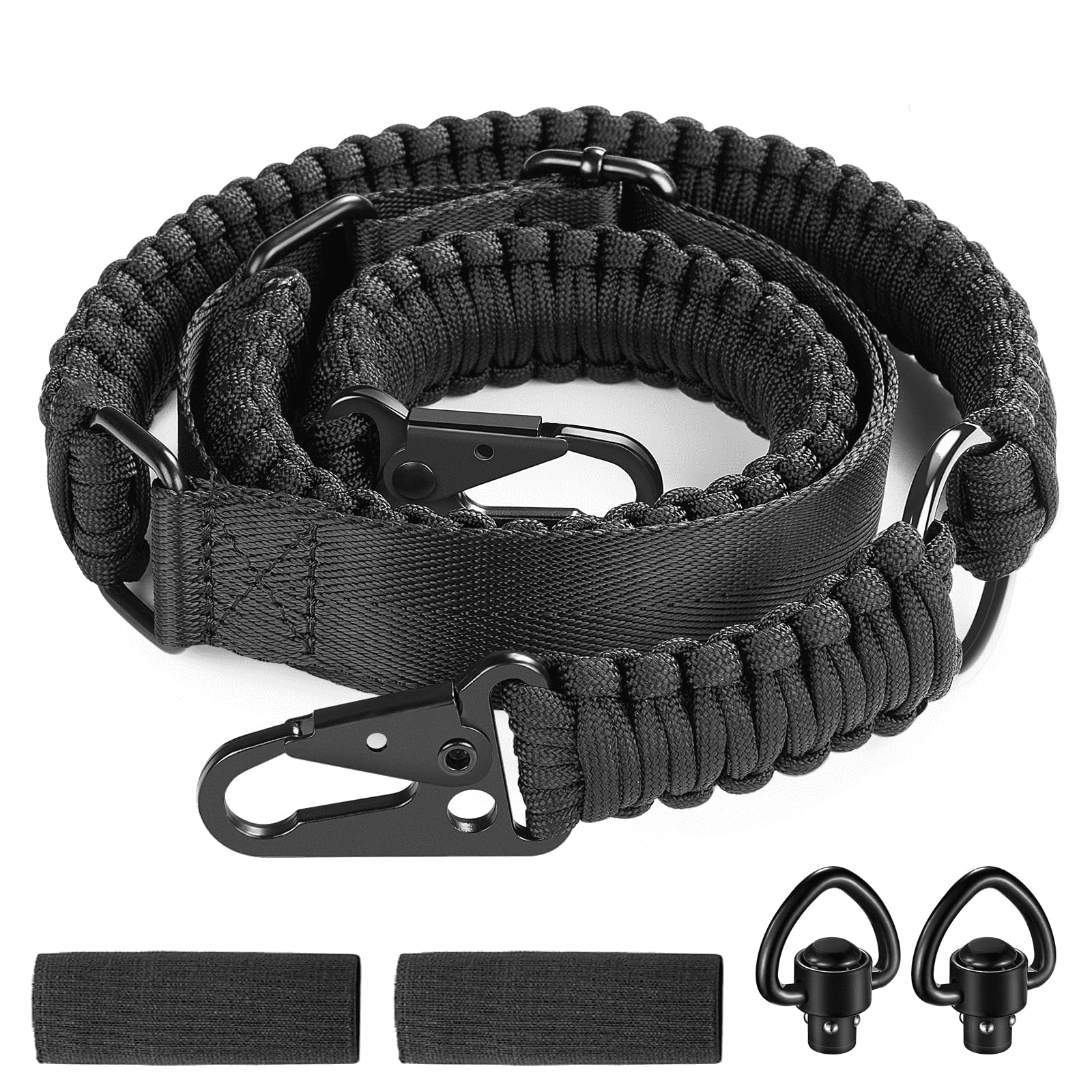 EZshoot Two Point Slings 550 Paracord Adjustable Strap with Metal Hook ...