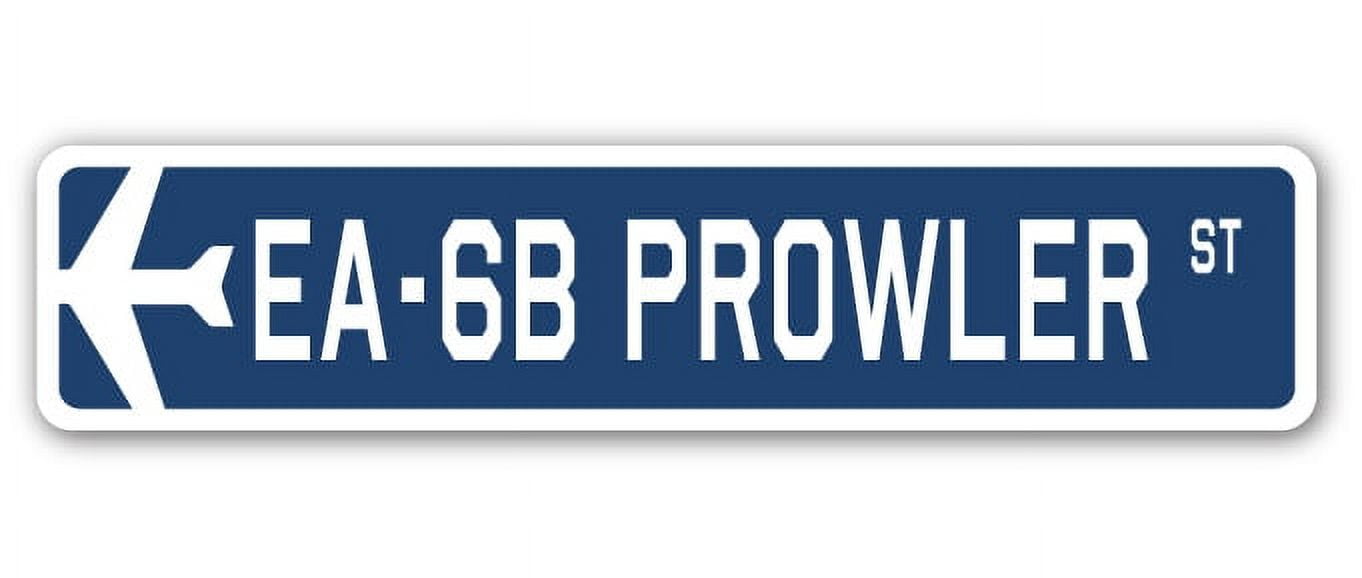Ea-6b Prowler Street [3 Pack] of Vinyl Decal Stickers | 1.5" X 7 ...
