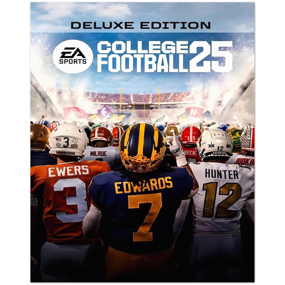 Ea Sports College Football 25 Deluxe Edition #2202, Unframed Canvas ...