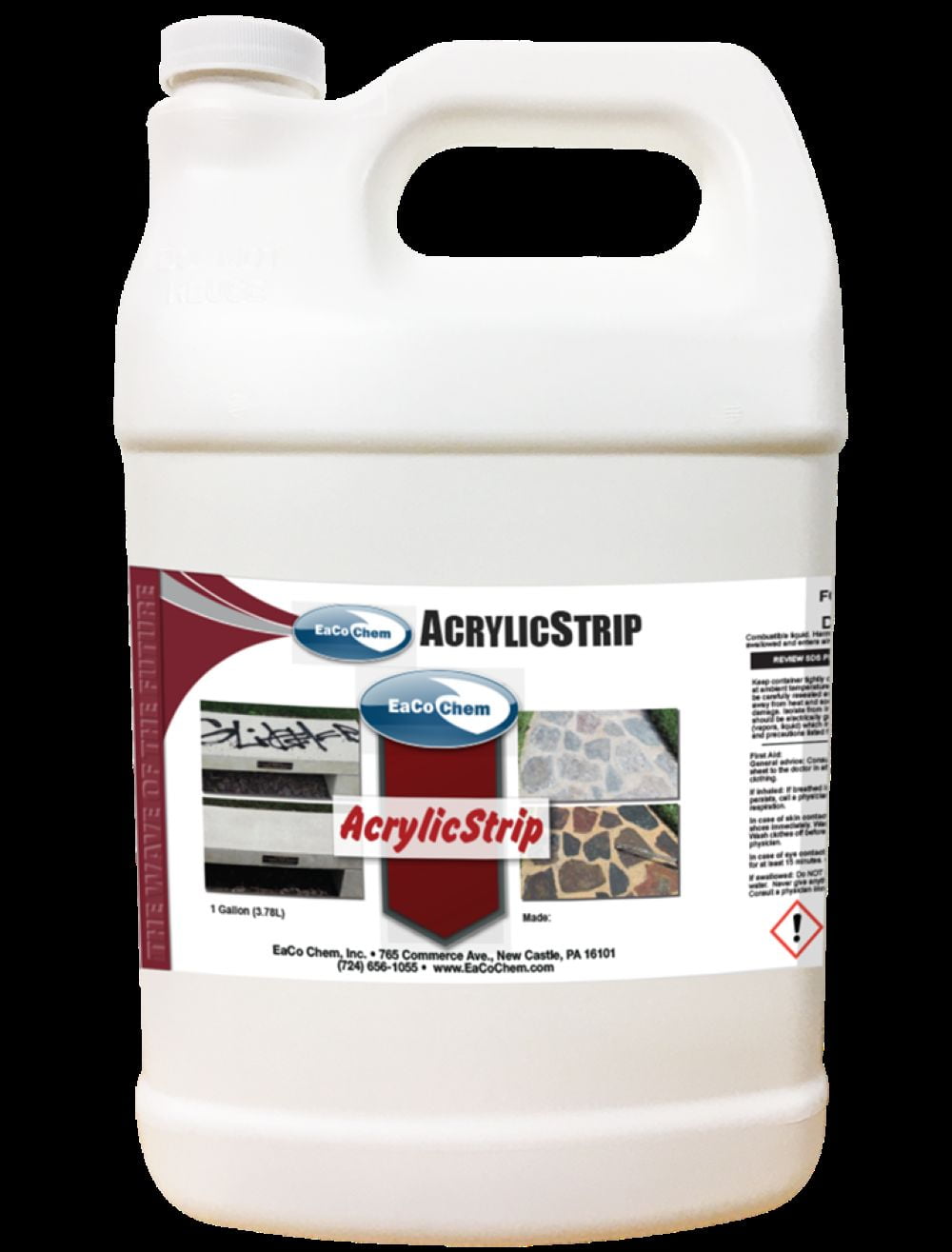 EaCo Chem - AcrylicStrip 1 Gallon - Walmart.com