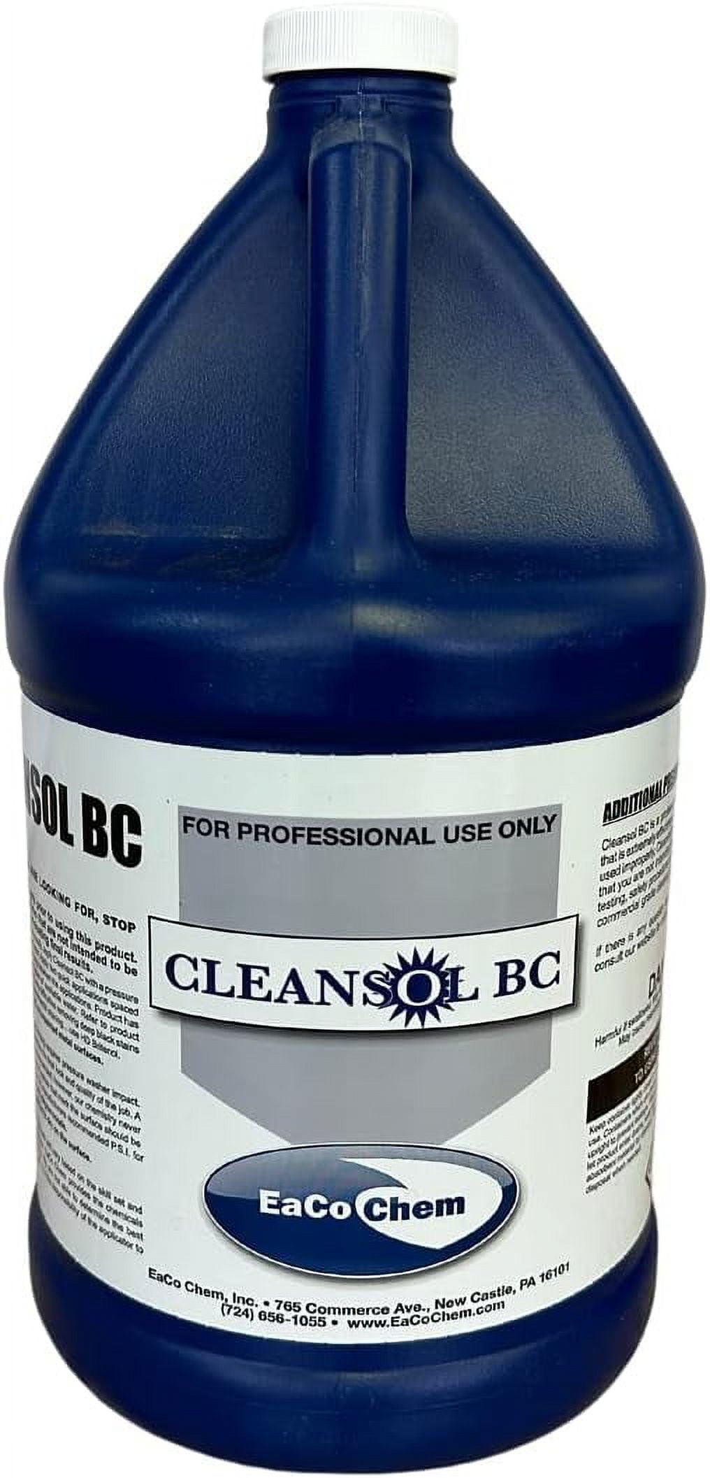 EaCo Chem Cleansol BC - Brushless Oxidation and Soil Remover for Most ...