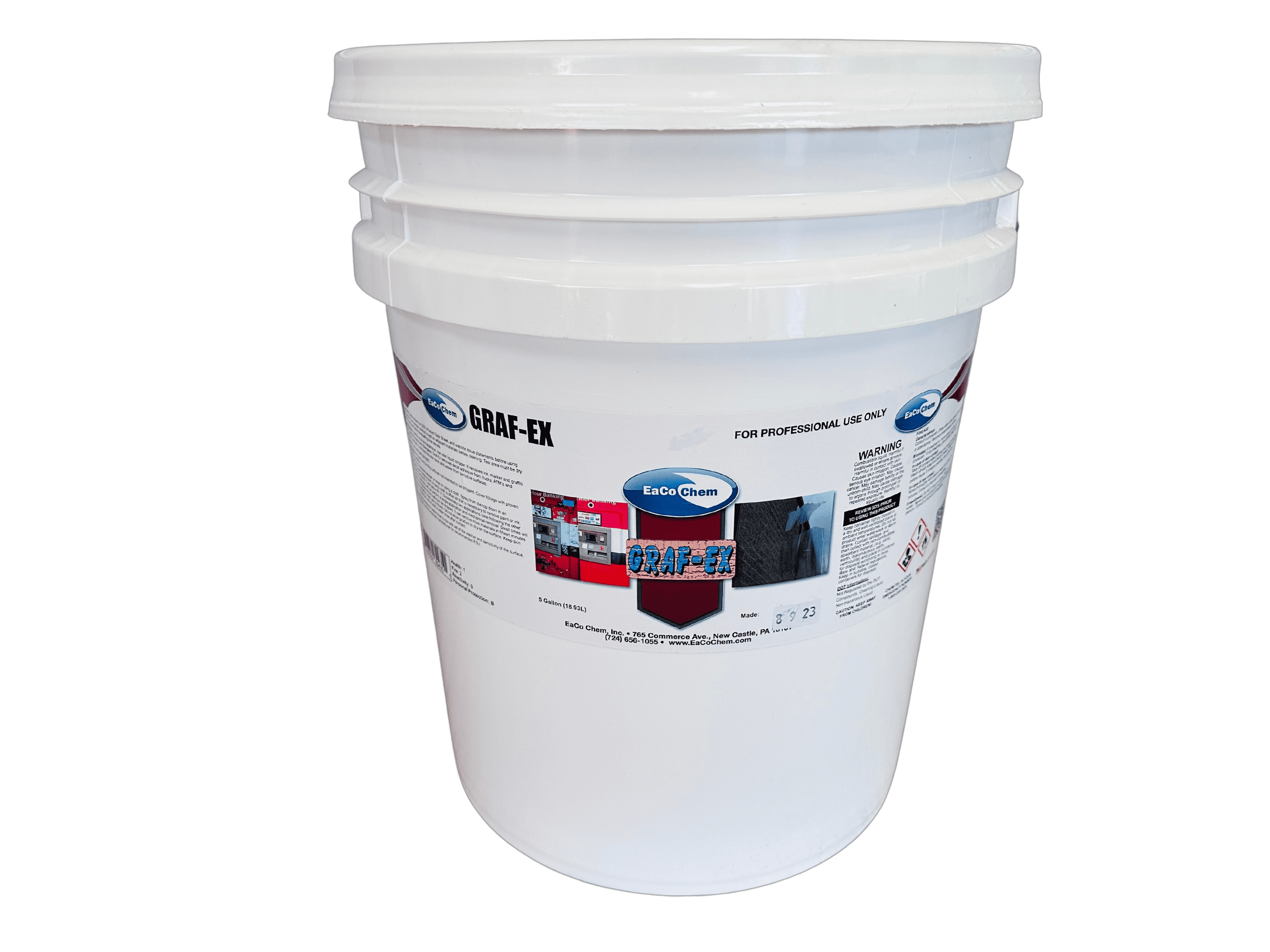 EaCo Chem - GRAF-EX Outstanding Removal of Inks & Paints - 5 Gallon ...