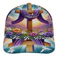 EaStr Cross He Is Risen Resurrection of Jesus ChriStan Cross baseball ...