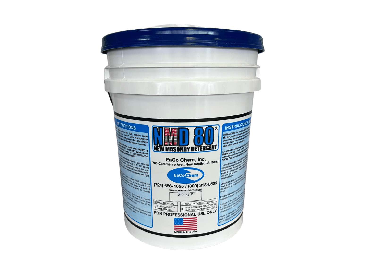 Eaco Chem - NMD 80 - Remove Mortar and Efflorescence from Brick, Stone ...