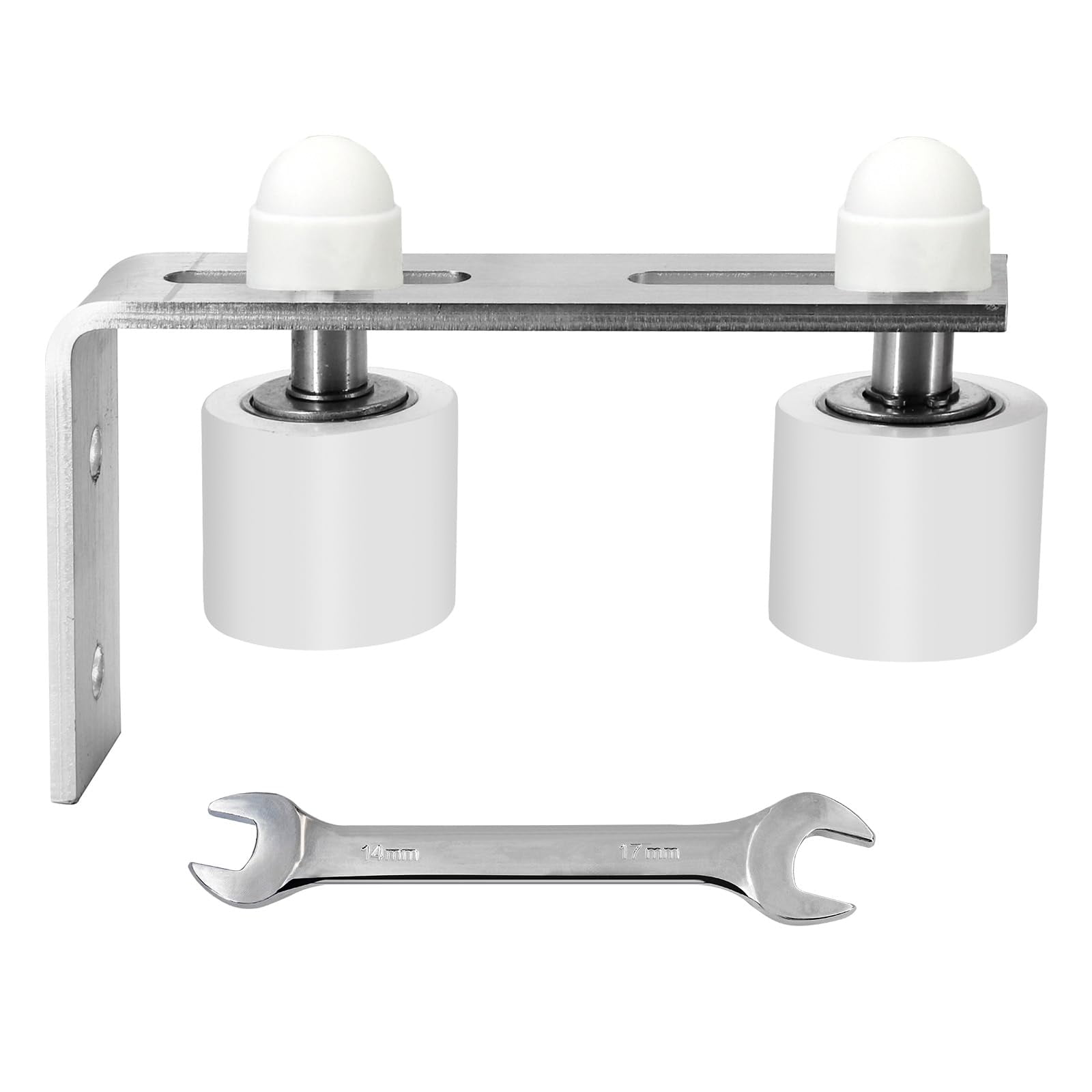 Eadabok 1 5/8'' Gate Roller Guide Adjustable Sliding Gate Nylon Roller ...