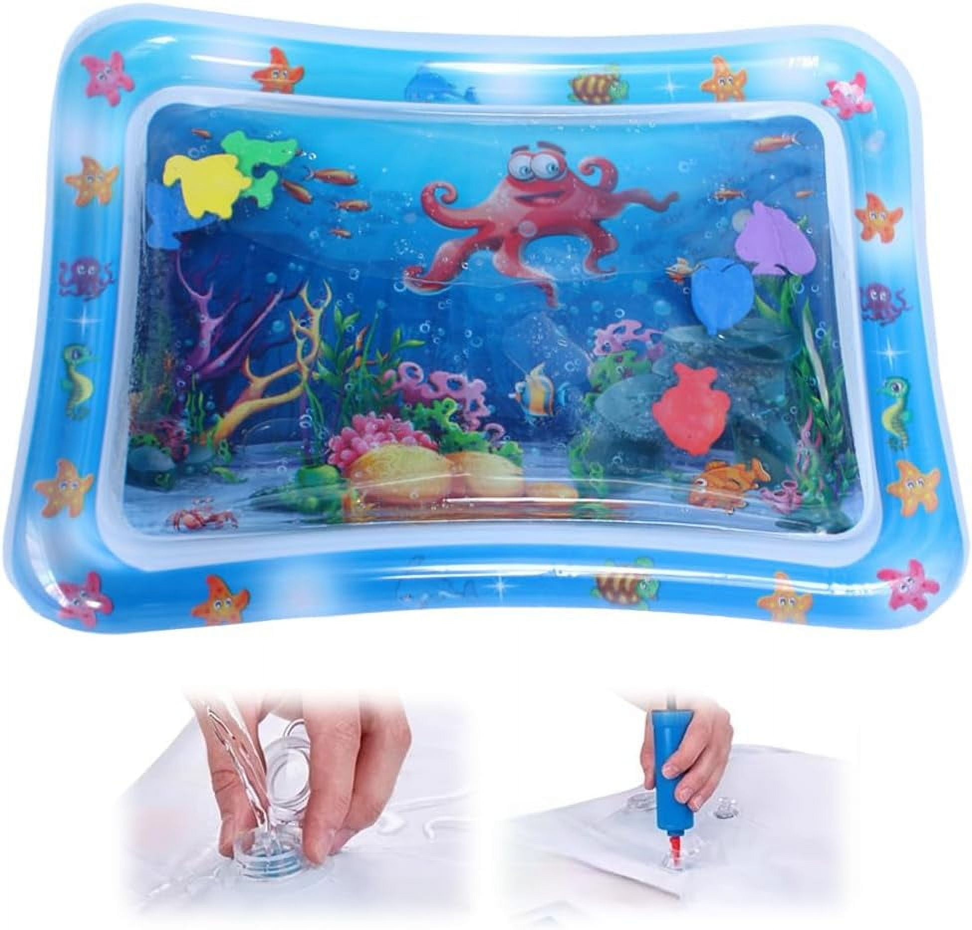 Eadwe Thickened Water Sensor Play Mat, Upgrade Water Sensory Playmat ...