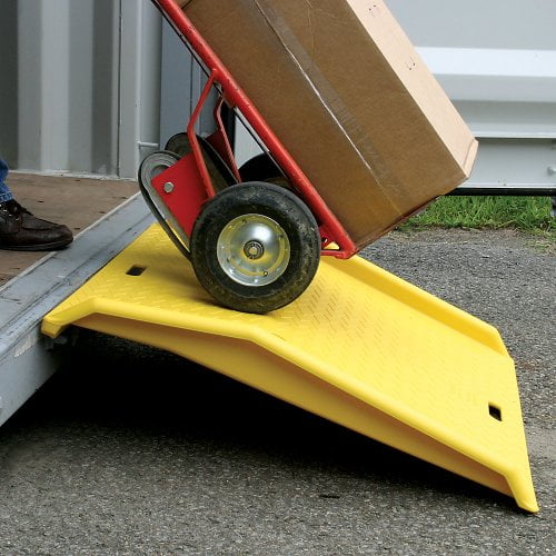 Eagle 1795CR Polyethylene Shipping Container Ramp, 36"" Length x 35 ...